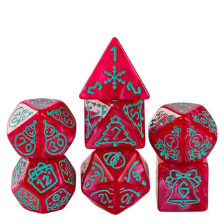 Festive Fate - Dice Set | Only Crits